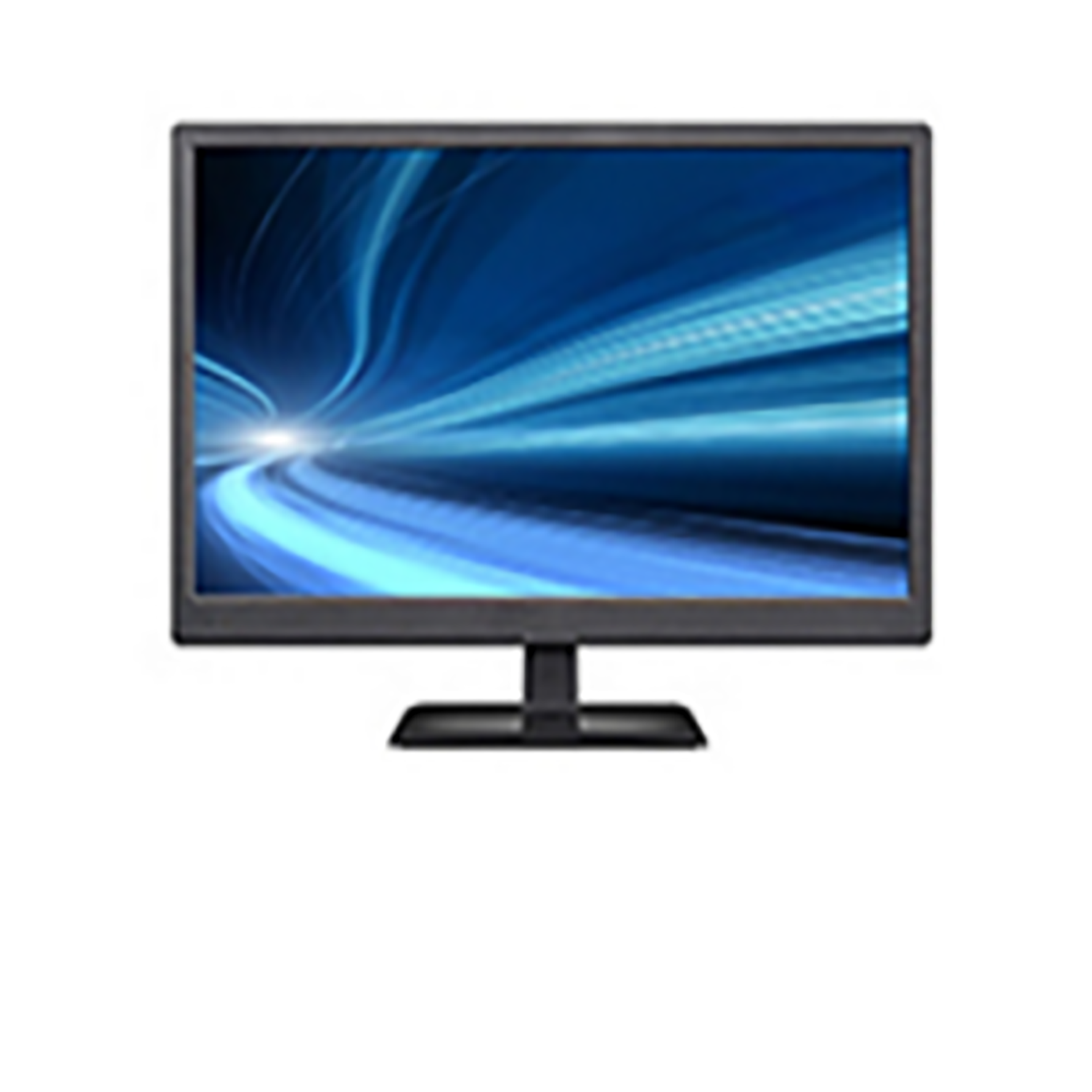 19.5" LED CCTV Monitor, BNC, VGA, HDMI - Idency