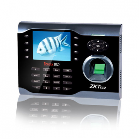 ZKTeco iClock 360 vingerafdruk, RFID tijdregistratie terminal - Idency