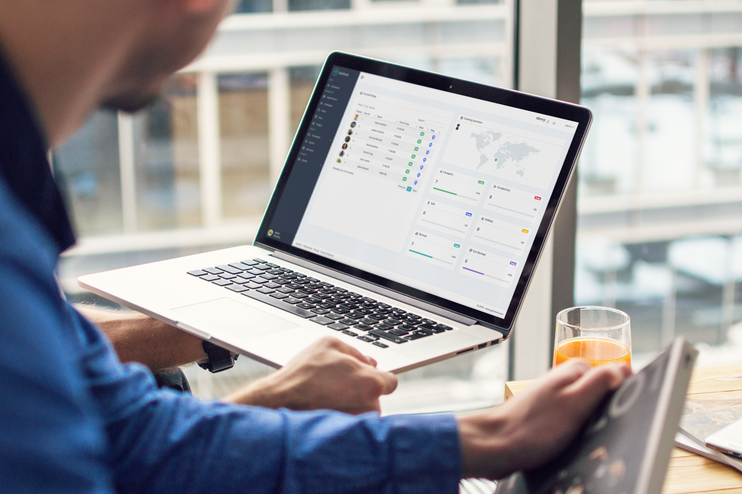 Go2Clock Cloud Hosted Time & Attendance System - Idency