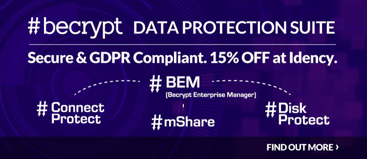 Becrypt Data Protection from Idency - Becrypt Gold Partner