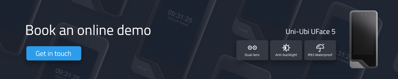 Uni-Ubi UFace 5 Pro Facial Recognition System